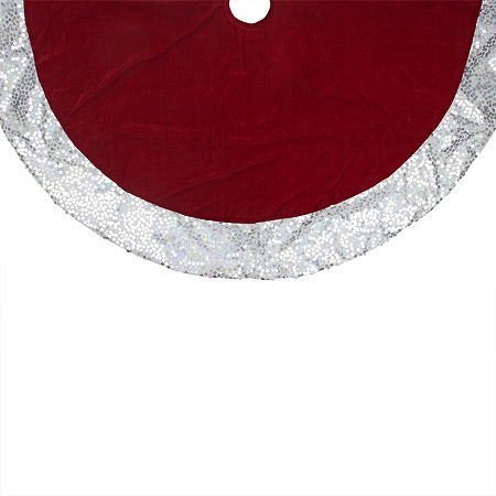 Click here for Northlight 48in Velvet Sequined Indoor Tree Skirt... prices
