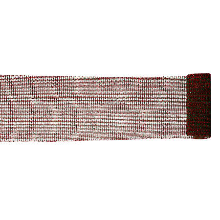 Click here for Silver and Red Sparkling Christmas Craft Ribbon 6... prices