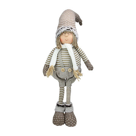 Click here for 26 Gray and Brown Standing Nordic Boy Christmas Ta... prices