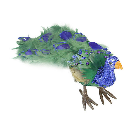Click here for 13 Green and Blue Peacock Tail Feathers Christmas... prices