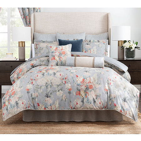 Click here for Rose Tree Penelope Floral 4-Pc. Comforter Set  Que... prices