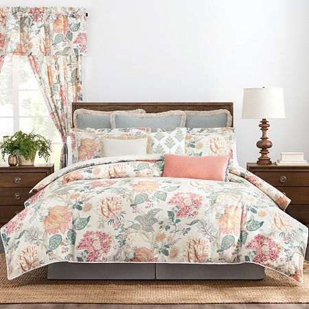 Click here for Rose Tree Komodo Floral 4-Pc. Comforter Set  King... prices