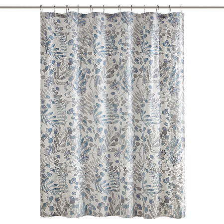 Click here for Madison Park Kairi Printed Seersucker Shower Curta... prices