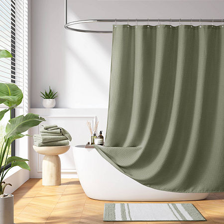 Click here for Madison Park Arbor Waffle Shower Curtain  72 x 72... prices