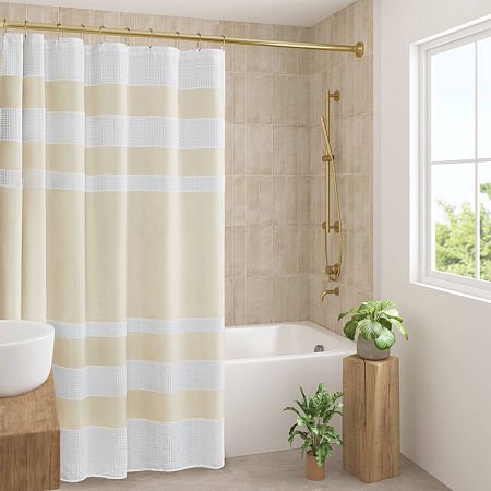 Click here for Madison Park Spa Waffle 3M-Scotchgard Shower Curta... prices