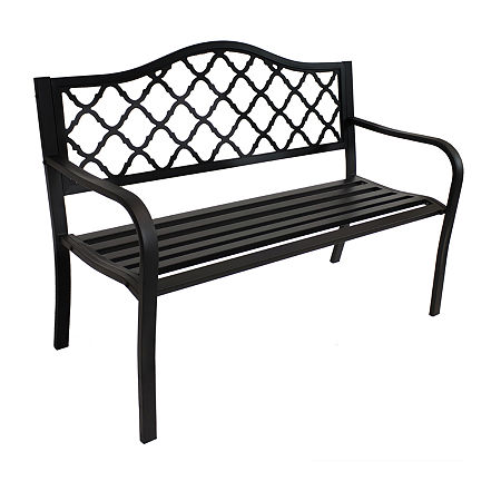 Click here for Sunnydaze Patio Collection Bench  One Size  Black prices