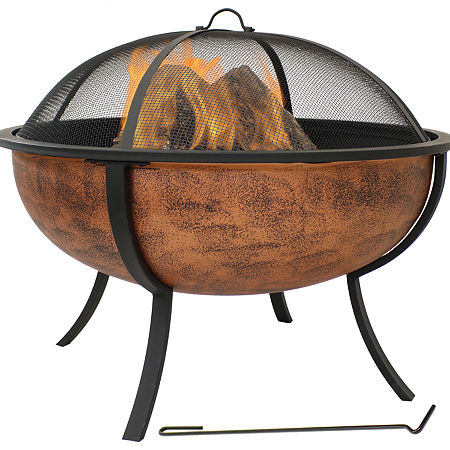 Click here for Weather Resistant Fire Pit  One Size  Black prices