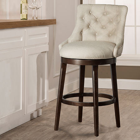 Click here for Halbrooke Swivel Barstool  One Size  Brown prices