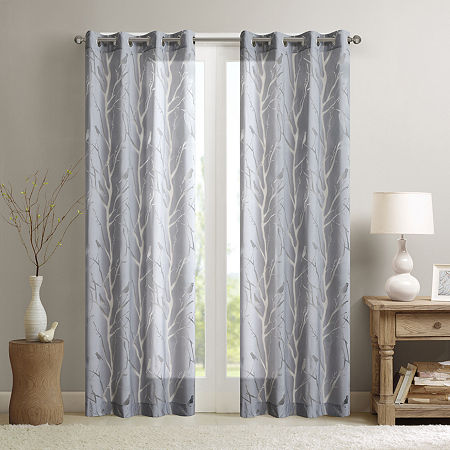 Click here for Madison Park Averil Grommet Top Sheer Window Curta... prices