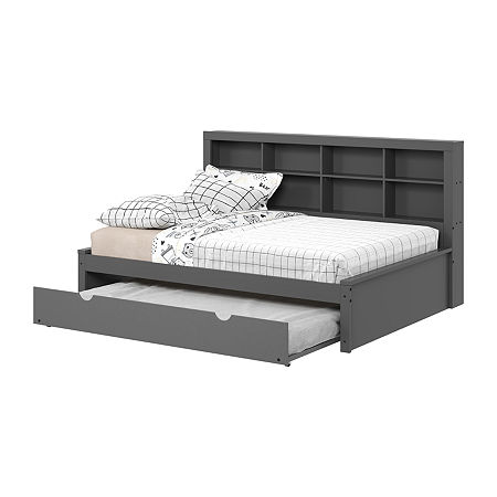 Click here for Bookcase Full Daybed with Twin Trundle  One Size... prices