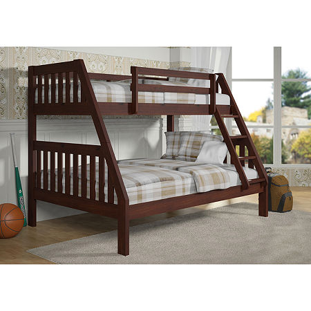 Click here for Austin Mission Twin over Full Bunk Bed  One Size... prices