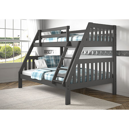 Click here for Austin Mission Twin over Full Bunk Bed  One Size... prices