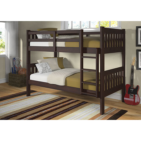 Click here for Austin Mission Twin over Twin Bunk Bed  One Size... prices