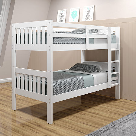 Click here for Austin Mission Twin over Twin Bunk Bed  One Size... prices