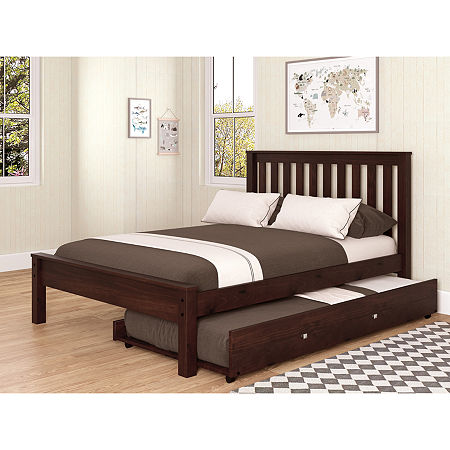 Click here for Contempo Full Bed With Trundle  One Size  Brown prices