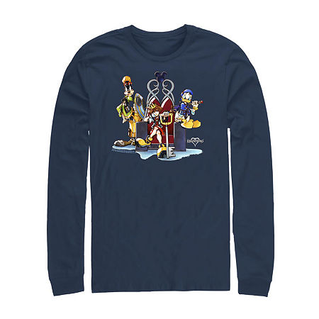 Click here for Mens Crew Neck Long Sleeve Classic Fit Graphic T-S... prices