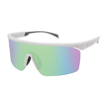 Click here for Southpole Mens Shield Sunglasses  One Size  White prices
