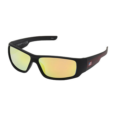 Click here for U.S. Polo Assn. Mens Wrap Around Sunglasses  One S... prices