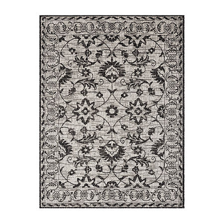 Click here for Nicole Miller Country Ayala Floral Outdoor Rectang... prices