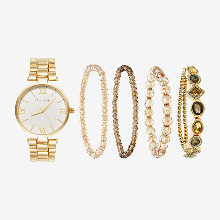 Click here for Jessica Carlyle Womens Gold-Tone Bracelet Watch 34... prices