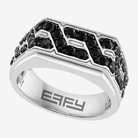 Click here for Effy Final Call Mens Genuine Black Spinel Sterling... prices