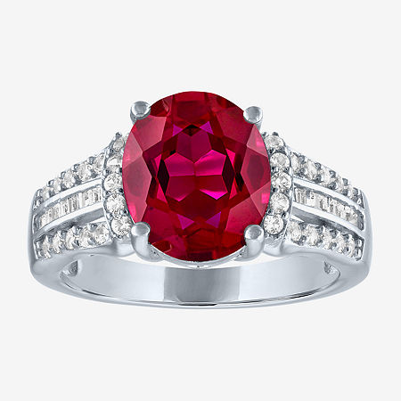 Click here for Womens Gemstone Sterling Silver Oval Cocktail Ring... prices