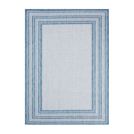 Click here for Nicole Miller Country Layla Bordered Outdoor Recta... prices