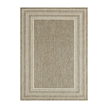Click here for Nicole Miller Country Layla Bordered Outdoor Recta... prices