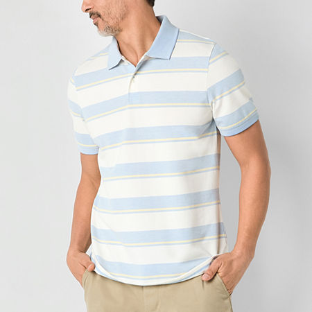 Click here for St. Johns Bay Essential Striped Oxford Mens Slim F... prices
