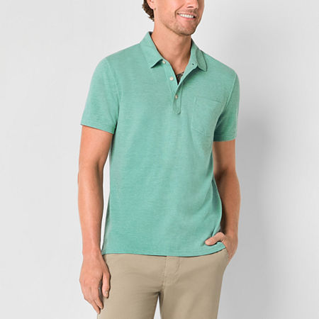 Click here for mutual weave Mens Regular Fit Short Sleeve Polo Sh... prices
