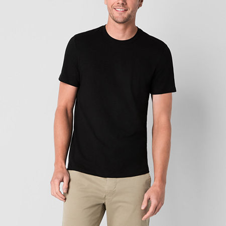 Click here for mutual weave Slub Mens Crew Neck Short Sleeve T-Sh... prices