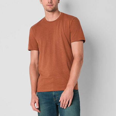 Click here for mutual weave Slub Mens Crew Neck Short Sleeve T-Sh... prices