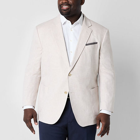 Click here for Stafford Linen Cotton Mens Classic Fit Sport Coat... prices