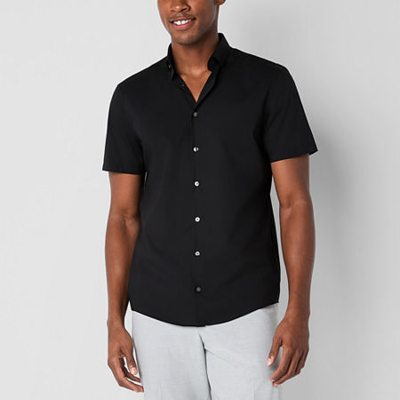 Click here for J. Ferrar Ultra Comfort Mens Short Sleeve Slim Fit... prices