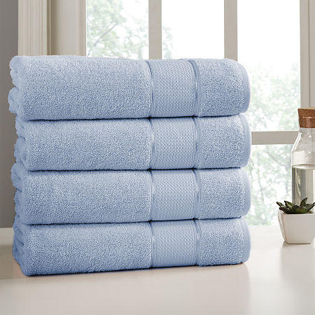 Click here for Spunloft 4-pc. Bath Sheet  One Size  Blue prices