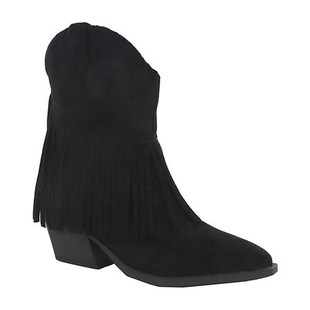 Click here for Yoki Womens Block Heel Booties  8 1/2 Medium  Blac... prices