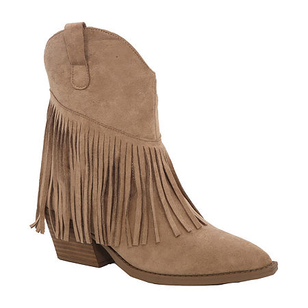 Click here for Yoki Womens Block Heel Booties  8 Medium  Beige prices