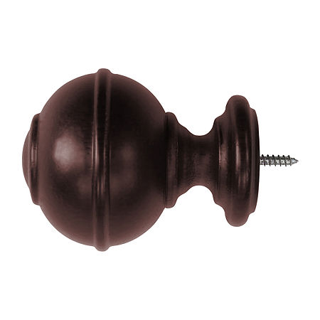 Click here for Lumi Home Furnishings Wood Knob 2-pc. Finials  One... prices