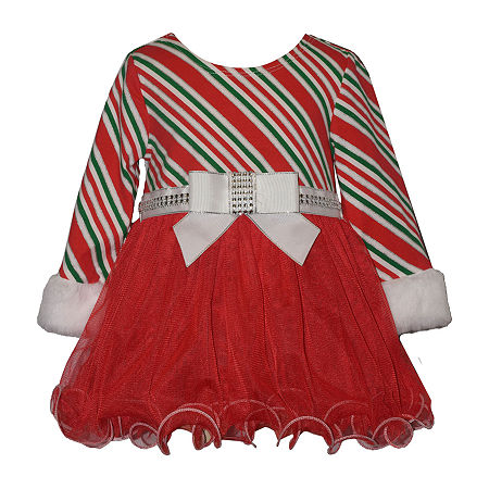 Click here for Bonnie Jean Baby Girls Long Sleeve Tutu Dress  6-9... prices