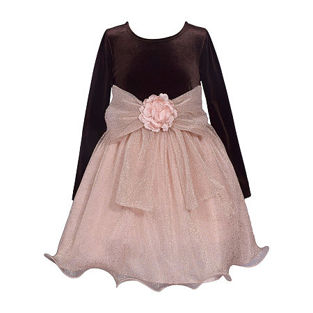 Click here for Bonnie Jean Little & Big Kid Girls Long Sleeve Vel... prices