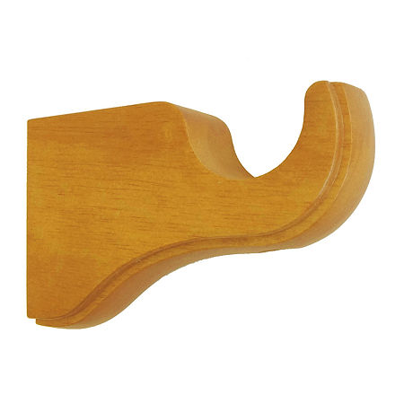 Click here for Lumi Home Furnishings Wood 3-pc. Curtain Rod Brack... prices