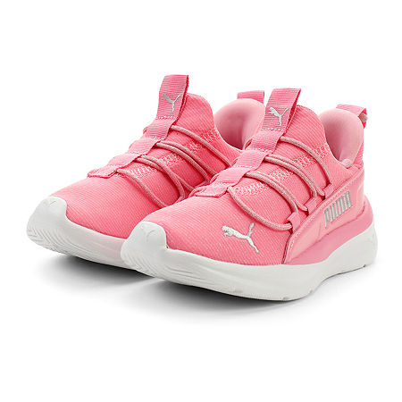 Click here for PUMA One4all 2.0 Pink Glitz Little Kid Girls Runni... prices