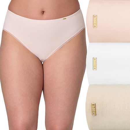 Click here for Bali Cotton 3-Pack Pack High-Cut Panties Underwear... prices