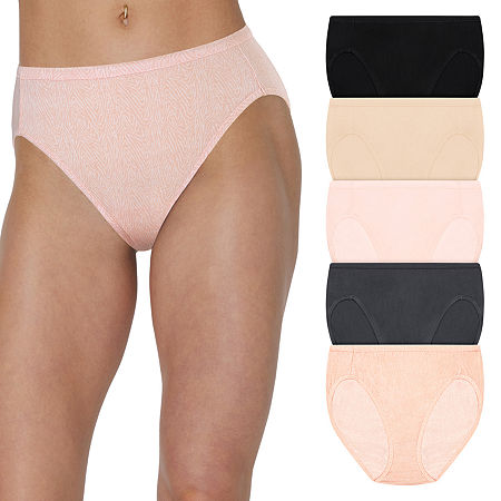 Click here for Hanes Ultimate 5-Pack Pure Comfort High Cut Briefs... prices