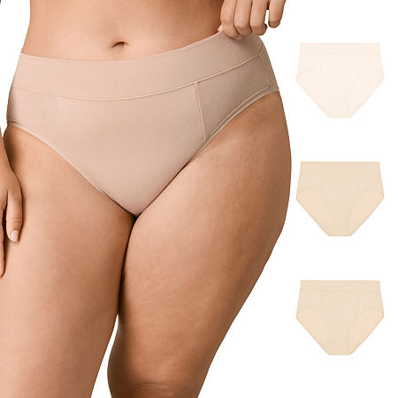 Click here for Playtex Cotton Stretch Hi Leg Brief 3 Pack Panty U... prices
