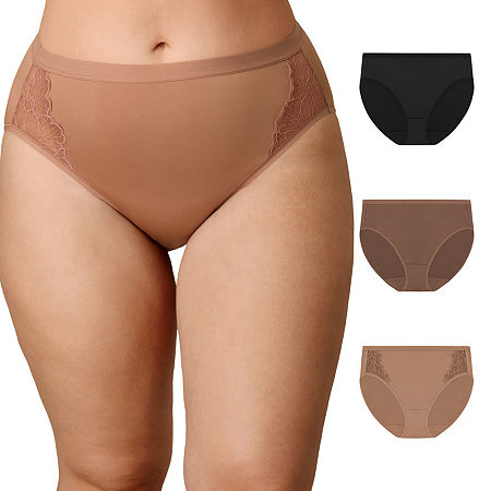 Click here for Playtex Microfiber Hi Leg Brief 3 Pack Panty US100... prices
