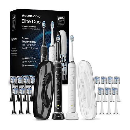 Click here for Elite Duo Rechargeable Electric Toothbrush Set &#x... prices