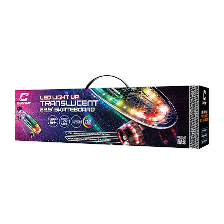 Click here for Cipton Light-Up Skateboard  One Size  White prices