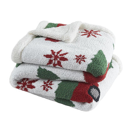 Click here for Truly Soft Truly Soft Cozy Tree And Truck Throw Th... prices