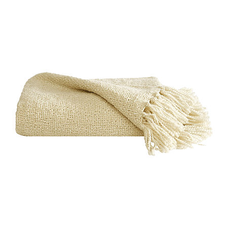 Click here for Brooklyn Loom Boucle Throw  One Size  Beige prices